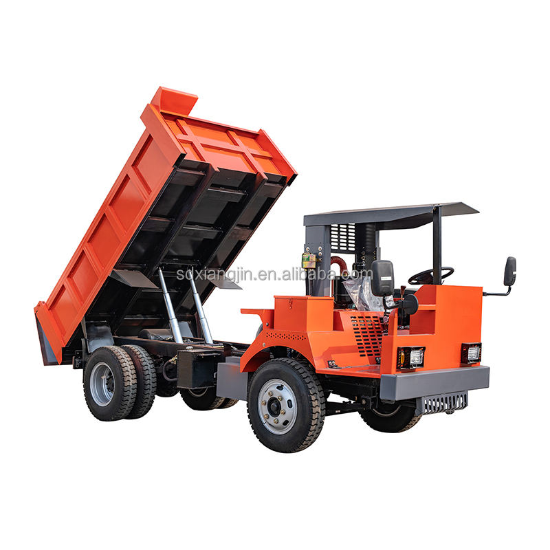 Mining 7T Dump Vehicle Four-Wheel Drive Mining Transport Vehicle ...