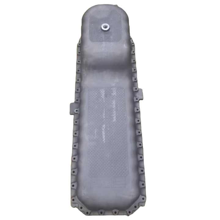 Hino Engine System Aluminum P11C Bottom Oil Pan 12101-5621 Engine Parts ...