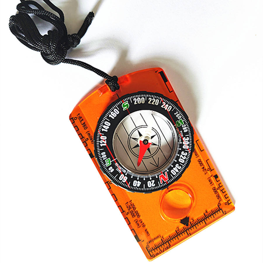 Orienteering Map Compass With Ruler for Hiking Camping Survival ...