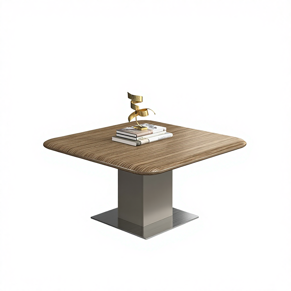 Small Modern Home Office Side Table Eco-Friendly E1 MDF Compact Wooden ...