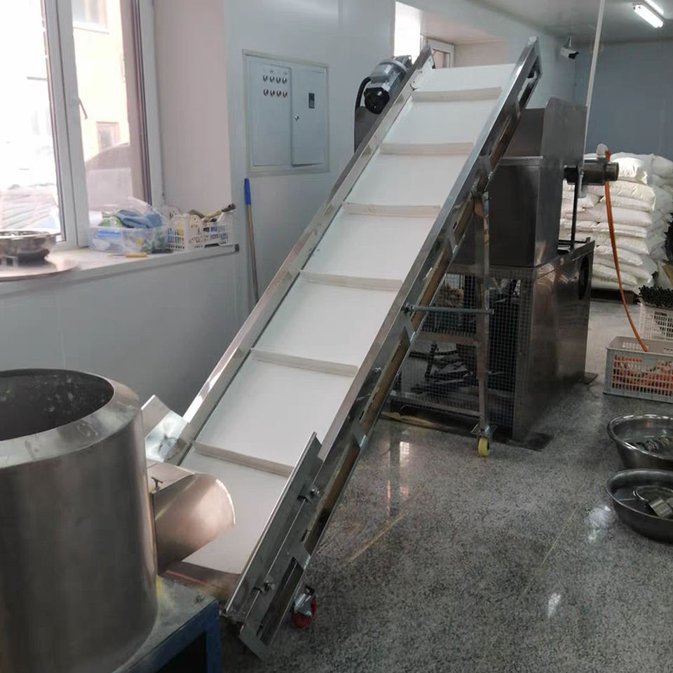 Industrial Adjustable Incline Conveyor Belt System Manufacturer Size ...