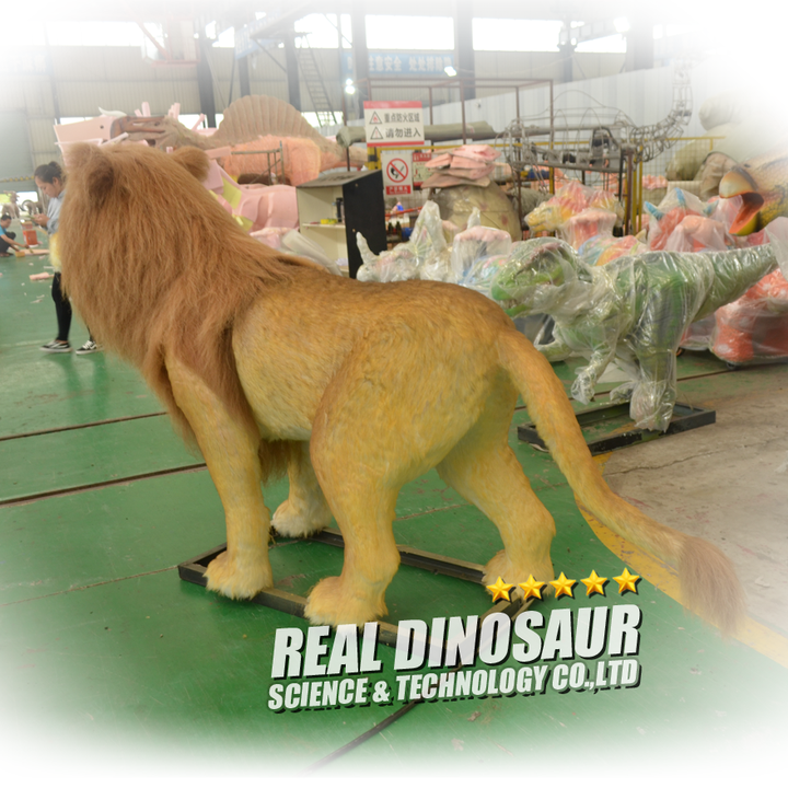 Wildlife Jungle Robotic Lion - Animatronic Animal Model