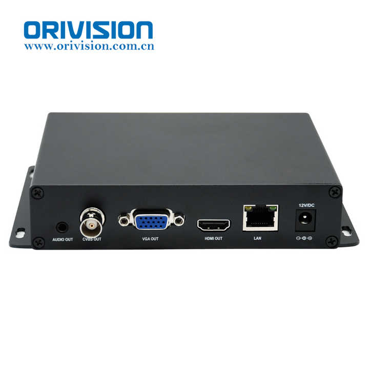 ORIVISION 4K HDMI IPTV Decoder - H.265 & H.264 Video Decoding
