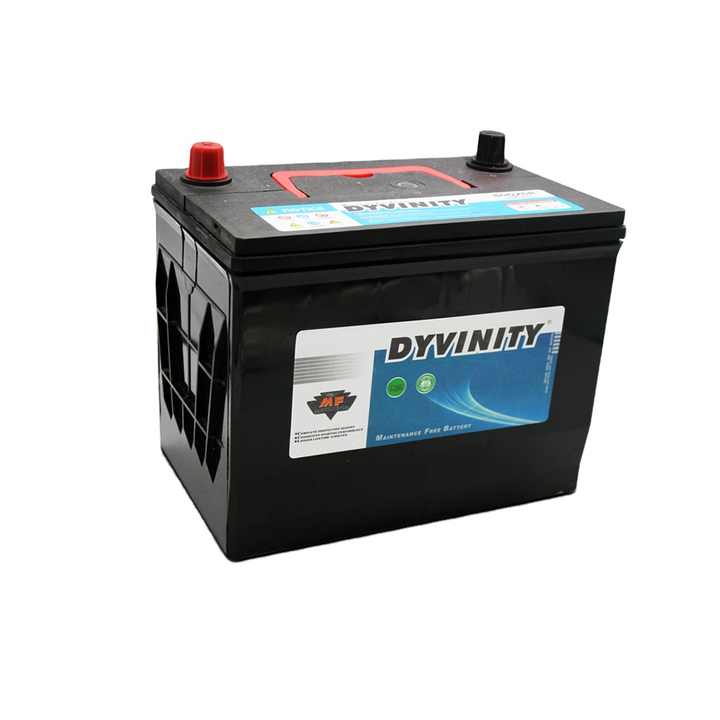 Japanese 12V 70ah Advance 80d26l Car Battery Specifications