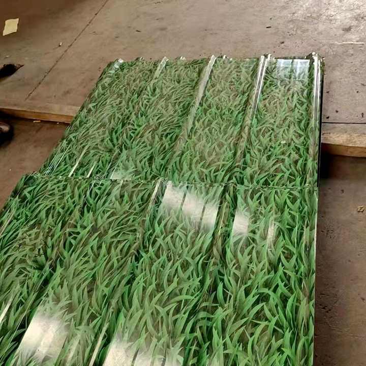 Colored Roof Panel Galvanized and Color Coated Steel Plate High Quality ...