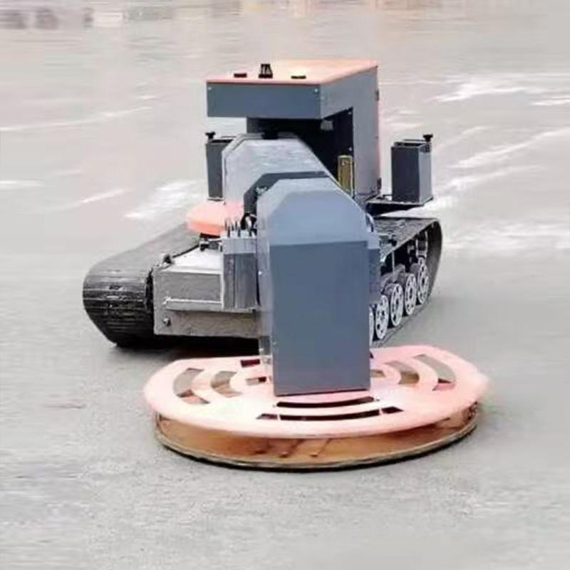 Crawler-Type Concrete Smoothing Robot Articulated Construction Robot ...