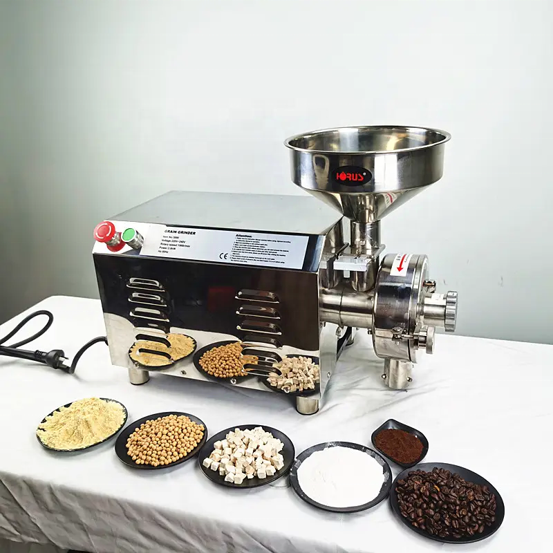 Mini Cassava Corn Flour Milling Machine Automatic 220 Volt 2200w ...
