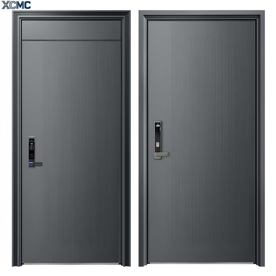 Modern style cast aluminum doors, factory designed aluminum alloy ...