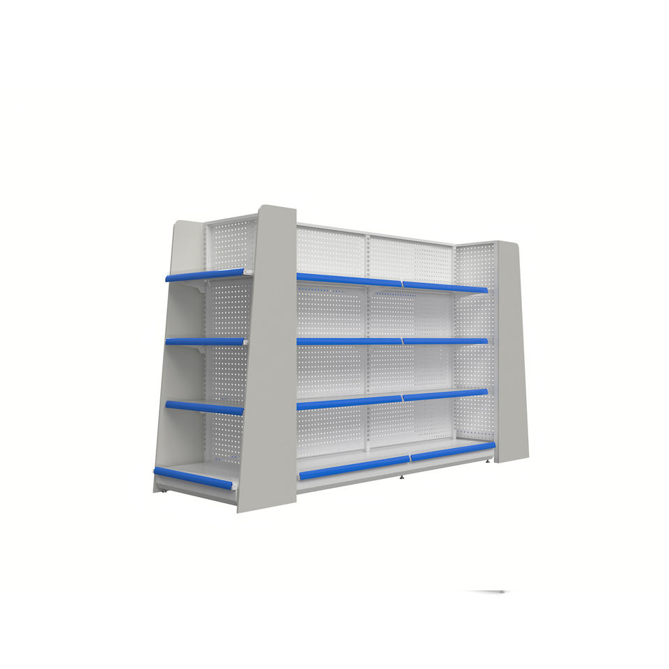 Double-sided Drug Shelf Storage Rack - Light Duty Metallic