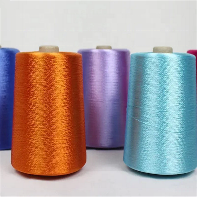 Verified Supplier Bailu Viscose Rayon Filament Yarn Circular Knitting ...