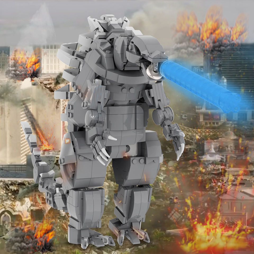 Monster Dinosaur MOC MOOXI MOC1117 Game Horror Movie Toy