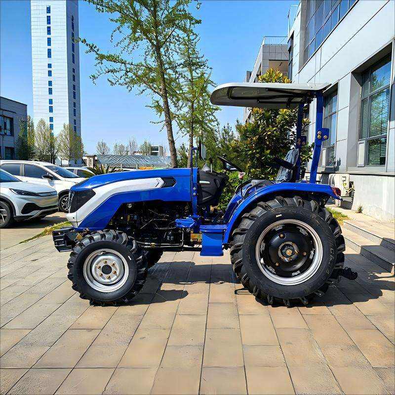 Agricultural 4 Wheel Tractor Small Mini 4x4 Compact Tracteur Agricole ...