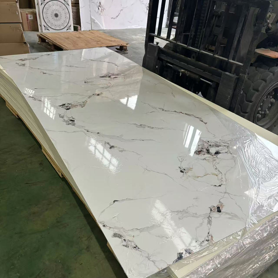 High Quality PVC UV Marble Laminate Sheets for Decoration