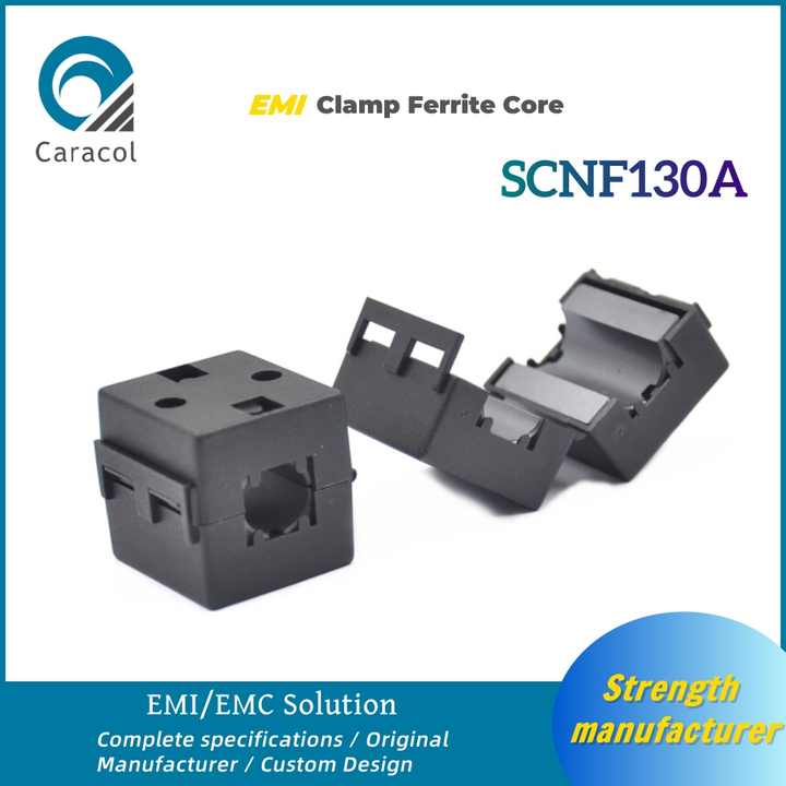 Ferrite Core Snap on Choke Bead for EMI Noise Suppression