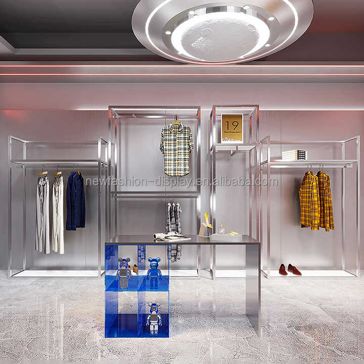 Stylish & Durable Clothing Racks for Retail - Customizable