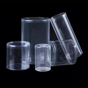 Buy Freestanding clear pvc plastic cylinders with Custom Designs ...