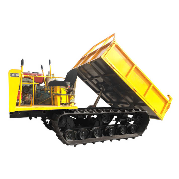 Mini Diesel Crawler Carrier - 1000KG Capacity & 6km/h Speed