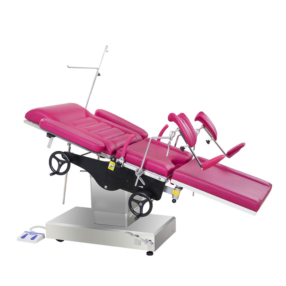 Electric Gynecology Examination Table with Adjustable Height and ...