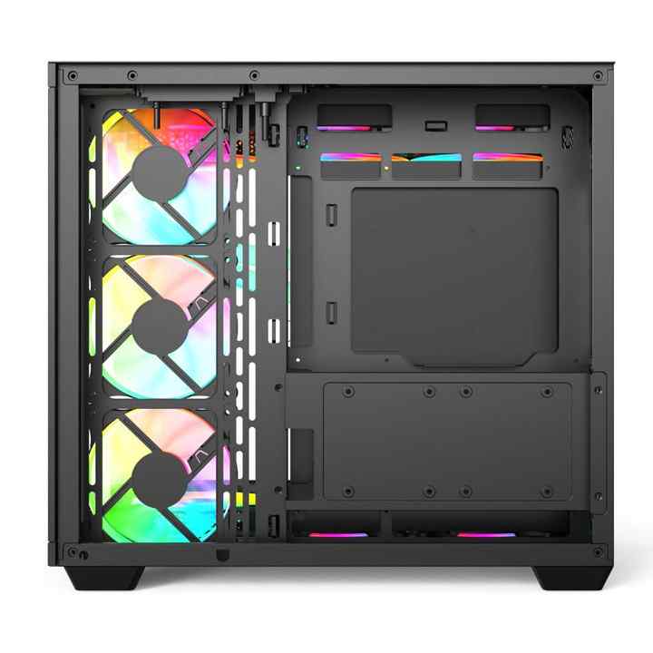 Gaming Computer Case - New Design PC Cabinet with LCD