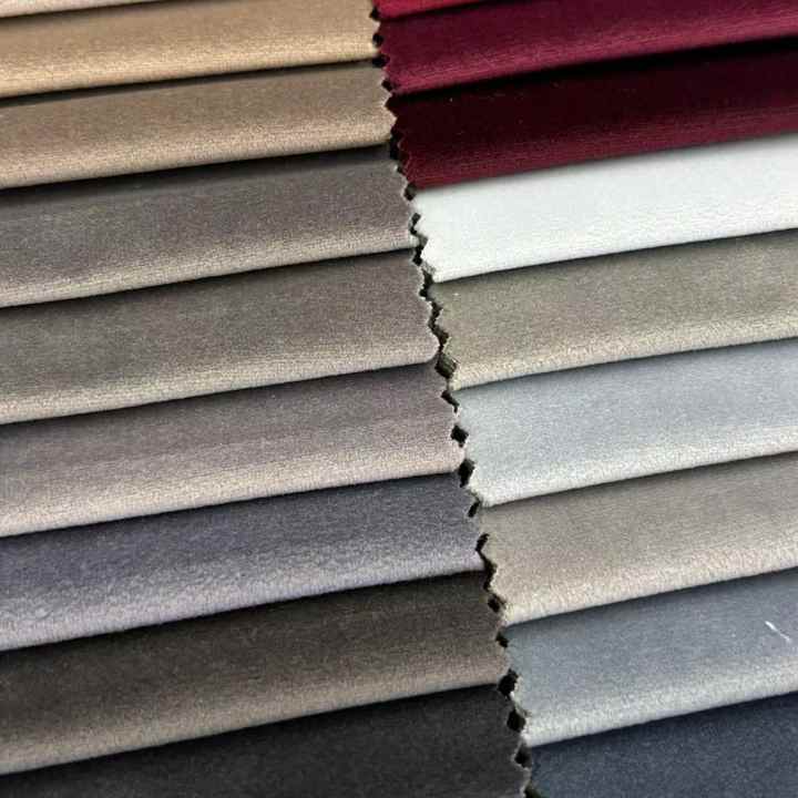 Cheap Super Soft Velvet Fabric 100%Polyester Knitted Holland Velvet ...