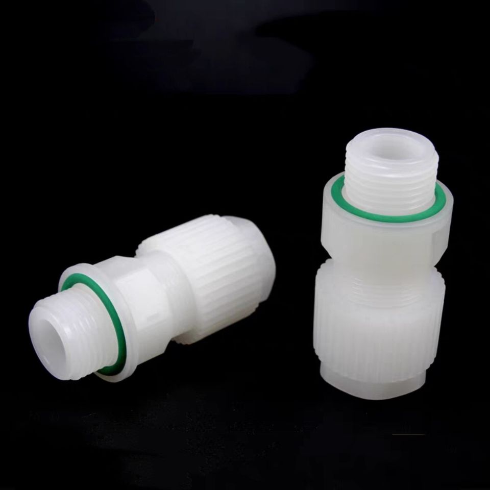 PVDF High Pressure O-Ring Seal Ferrule Connector Pipe Fitting ISO ...