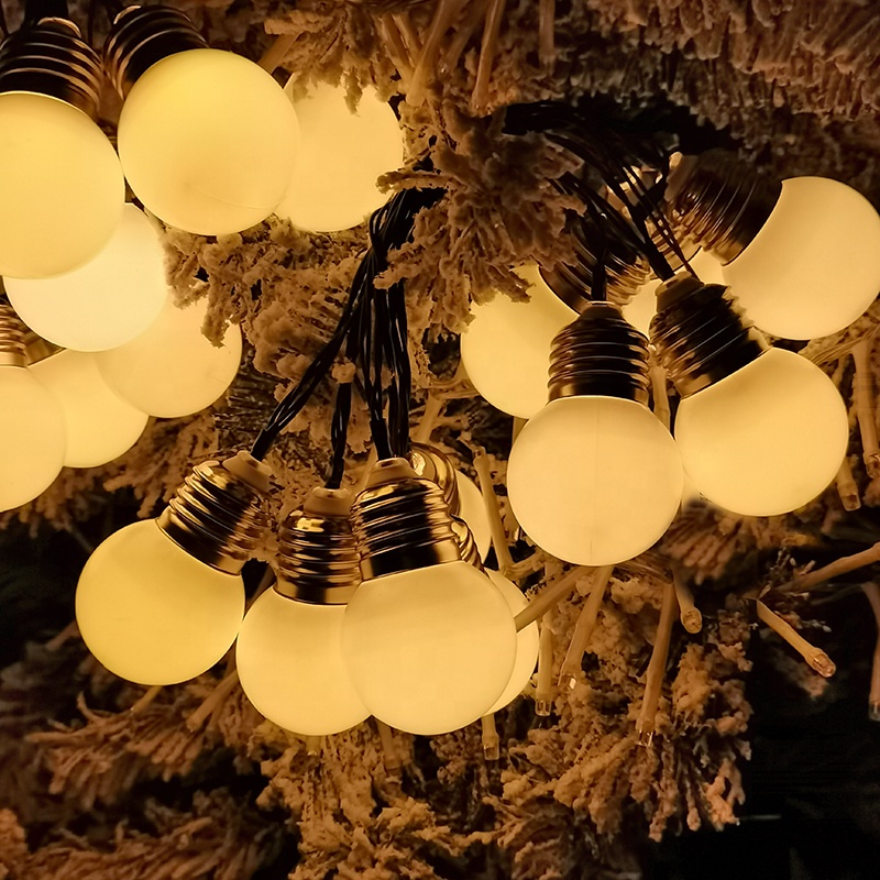 DM22048 Solar G45 bulb string light-Taizhou Deco-Maker Arts and Crafts ...