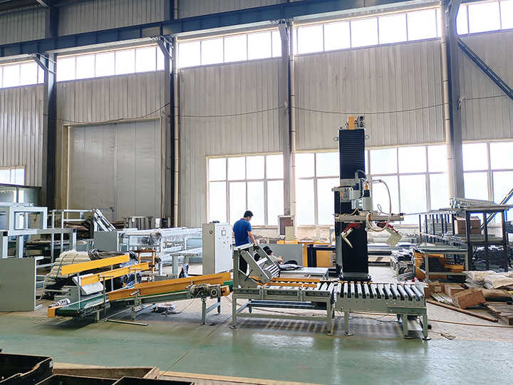 Automatic Industrial Robot Stacker Palletizer Stacking Machine for Box Pallet Stacker Automatic ...