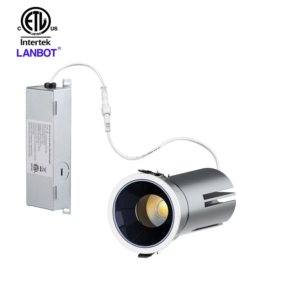 2 Inch 10W 0-10V/Triac/Dali Dimmable Recessed LED Downlights Flat Light ...
