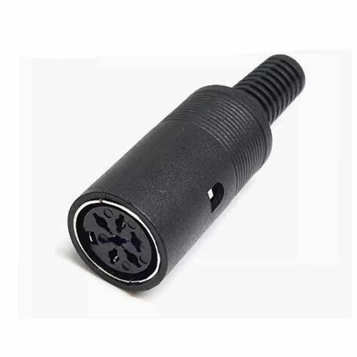 MIDI Cable Large S Terminal Male/Female DIN Plug Socket Connector 6 PIN ...