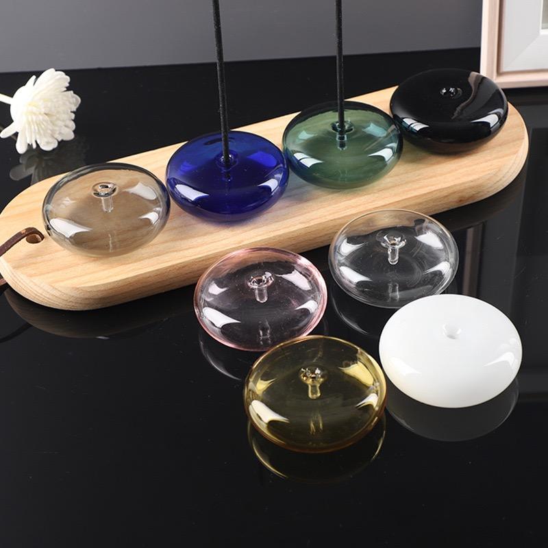 Becora Minimal Colorful Glass Incense Stick Holder Bubble Incense ...
