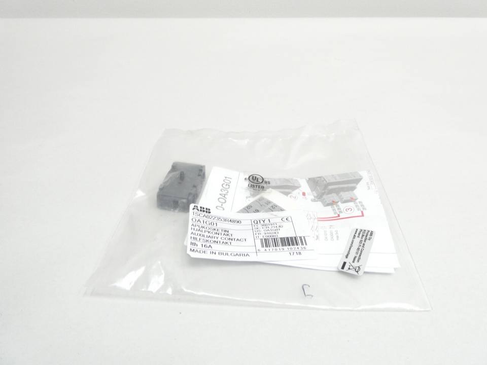 OA1G01 1SCA022353R4890 Auxiliary Contact One Year Warranty PLC| Alibaba.com