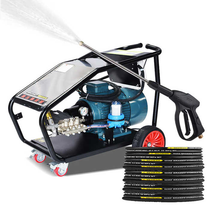 Industrial High Pressure Cleaning Machine Sewer Drain Cleaning Machine Equipment Washer Water ...