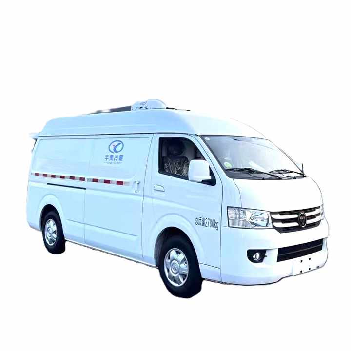 Low-Cost Foton Refrigerated Van Perfect for Last-Mile Cold Delivery ...