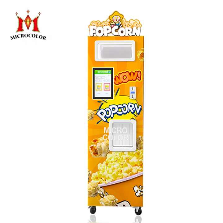 Chinese Industrial Automatic Popcorn Vending Making Machine Commercial ...