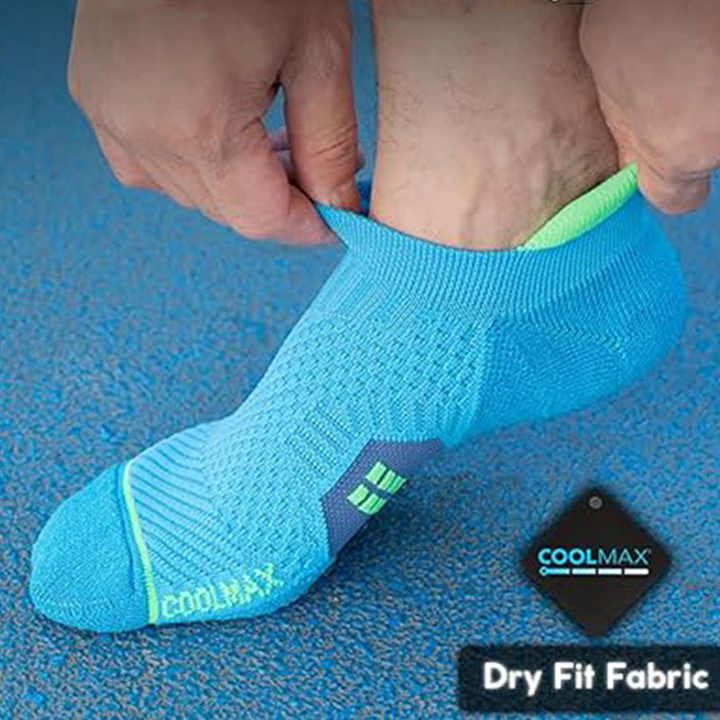 Summer Coolmax Compression Running Socks Toe Soft Sports Socks for Men ...