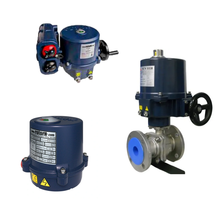 Rotork Electric Valve Actuator ROM Range Customized Small Ball Valves ...