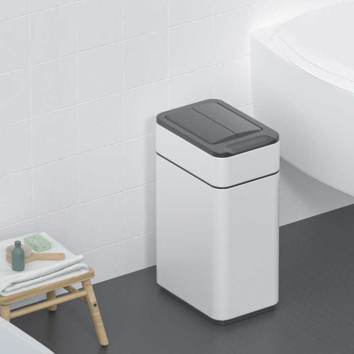 Smart Trash Can - Large Capacity Stainless Steel Dustbin
