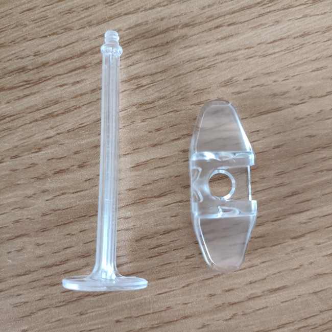 White Backstop for 1ml Long Glass Syringe - ISO9001/ISO14001 Certified