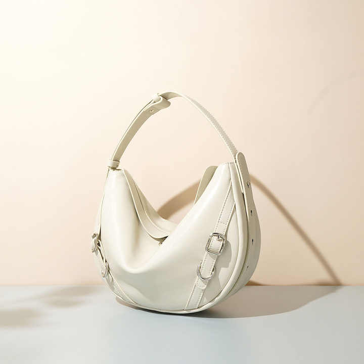Single Shoulder Crossbody Half Moon Bag for Women Classic Crescent ...