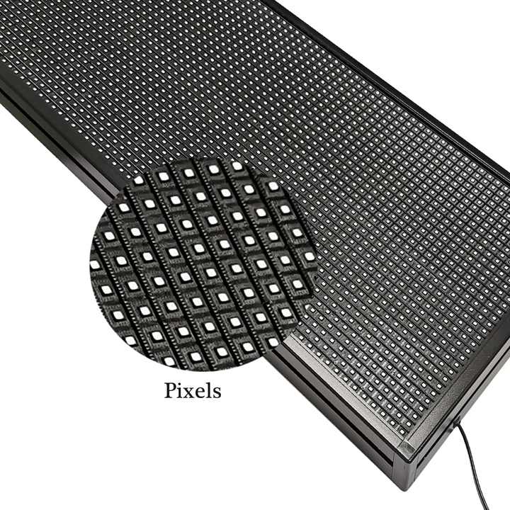 Custom P10 RGB LED Scrolling Signage Display - Programmable ...