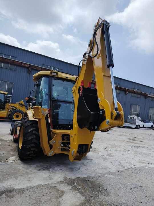 Safety Engineered Backhoe Loader Diesel Engine Hydraulic System ...