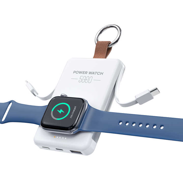 Emergency Magnetic Wireless Mobile Powerbank Watch Charger