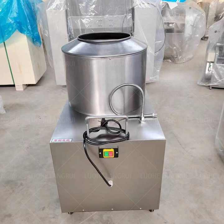 Small Industrial Cassava Peeling Washing Machine Potato Brush Washer ...