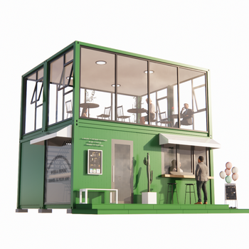 32 square meters 2 Bedroom Prefabricated Luxury Tiny house Shipping ...