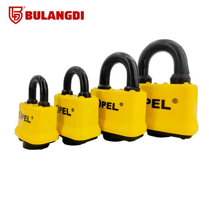 Outdoor Using and Watertight Loto Safety Padlock with Silicone Raw ...