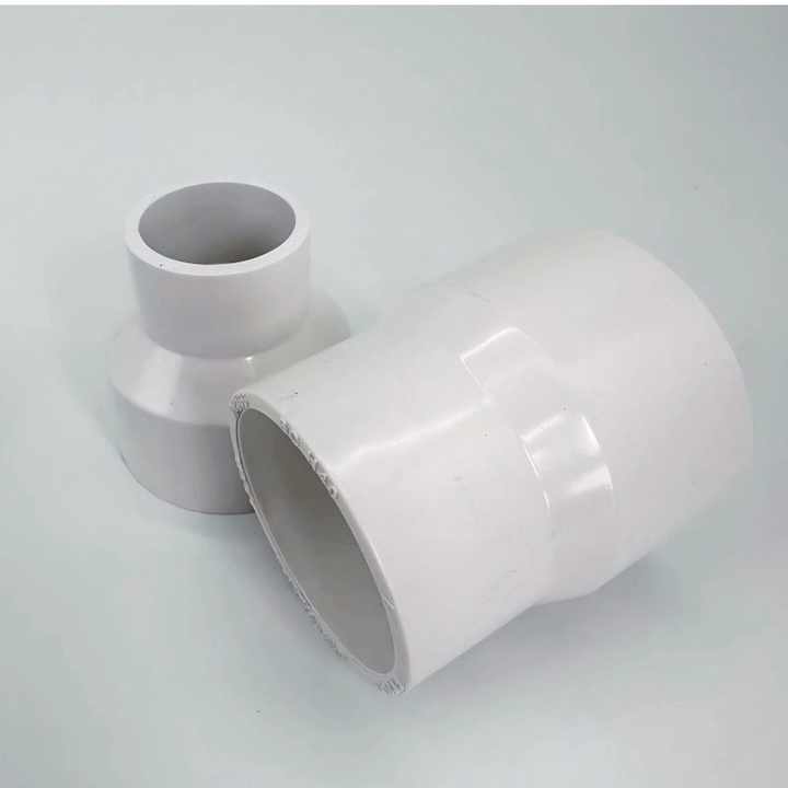 3/4" UPVC SCH40 Reducing Coupling Fittings Cast Bushing Model with Weld ...