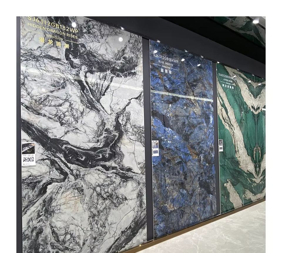 1200x2400mm Anti-Slip Heat Resistant Ceramic Polished Glazed Slabs ...