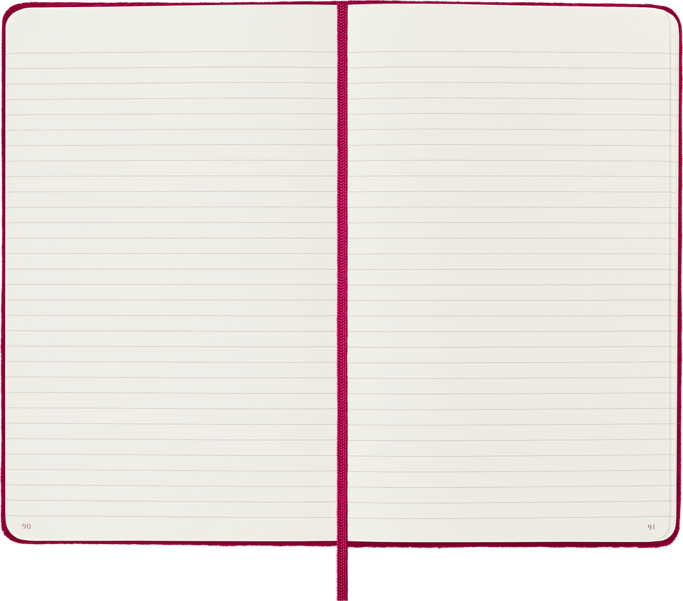 Luxury Premium Paper Hard Cover Velvet Notebook Rounded Corners ...