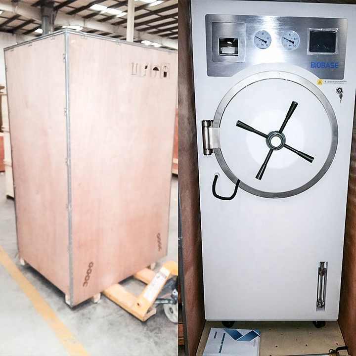 BIOBASE 100L Horizontal Pulse Vacuum Autoclave - Reliable Sterilization