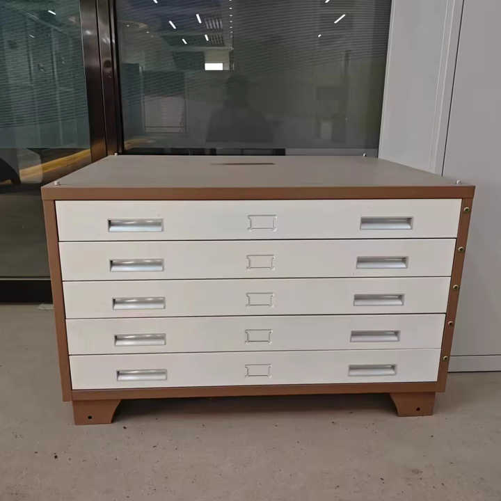 Steel Map Cabinet - 5 Drawers for A1 to A0 Size Drawings